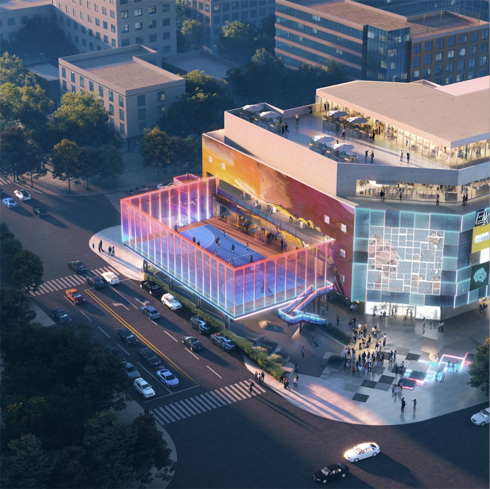 第二座年轻力中心「北京THE BOX朝外」 这次依旧不走寻常路-空间印象商业空间设计公司