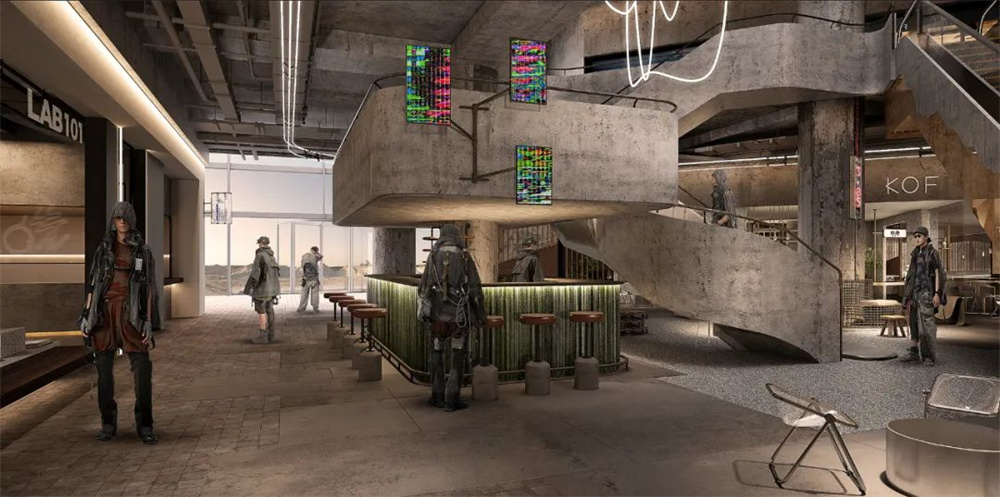 第二座年轻力中心「北京THE BOX朝外」 这次依旧不走寻常路-空间印象商业空间设计公司